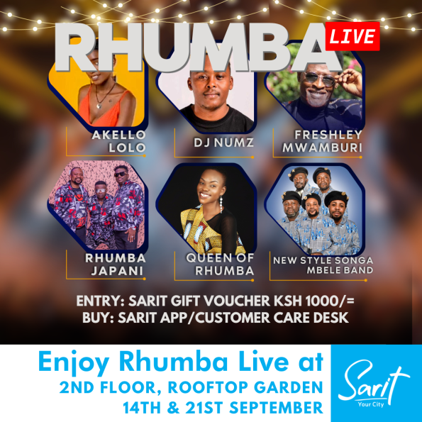 RHUMBA LIVE – Sarit